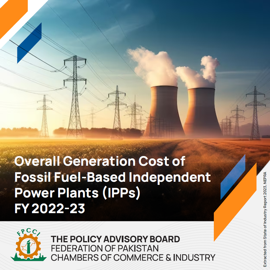 Overall Generation Cost Of Fossil Fuel-Based Independent Power Plants ...