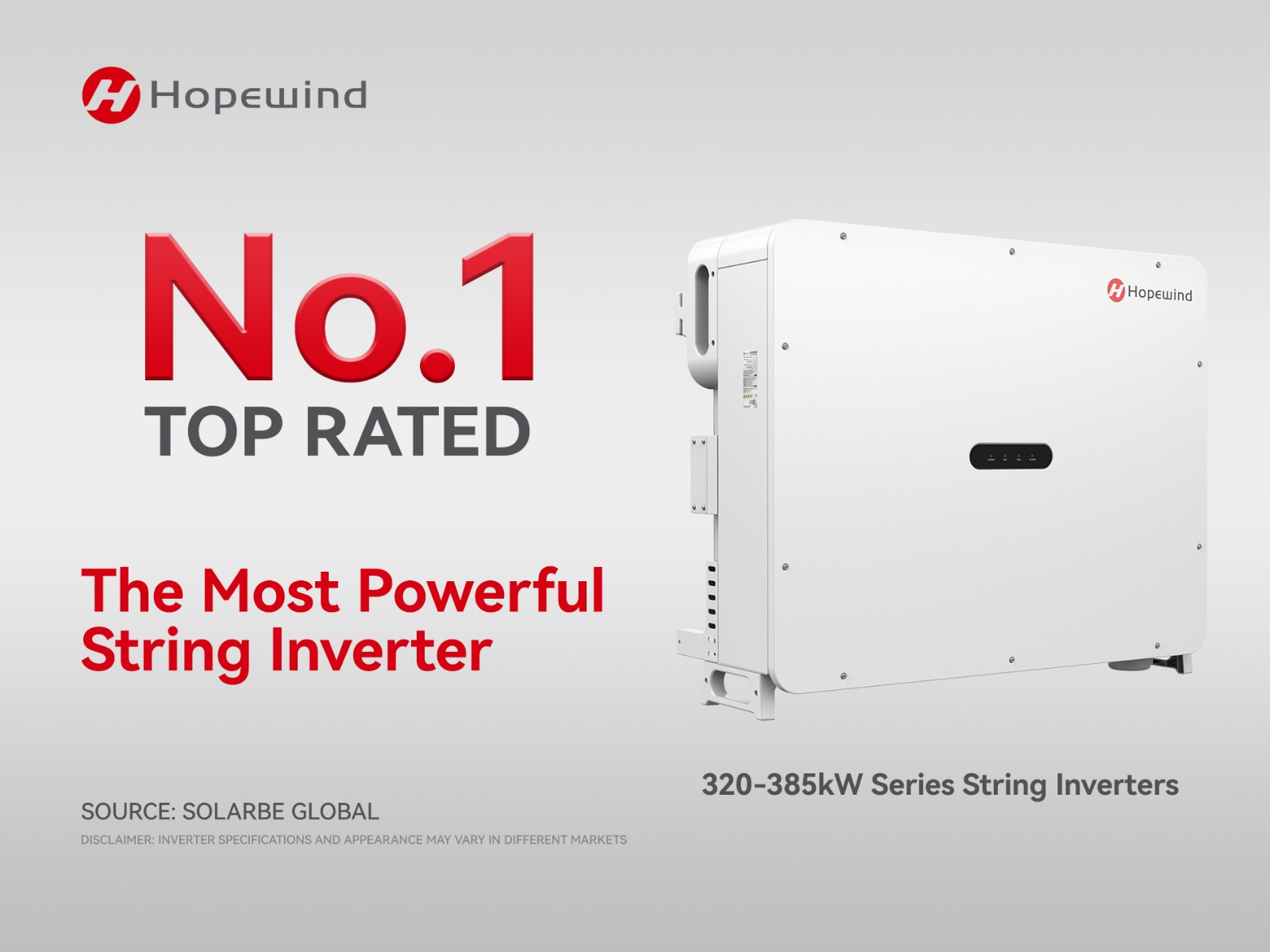 Topping the global most powerful string inverters ranking- Hopewind ...