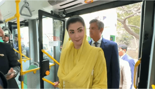 Maryam Launches Yellow Line, e-Taxi Pilot, and Solar Charging Stations ...